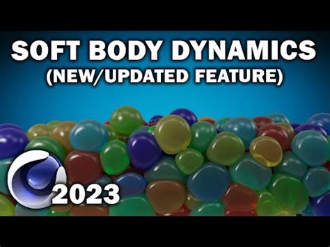 Cinema 4d 2023 Soft Body Dynamics New Updated Feature MethodMotion