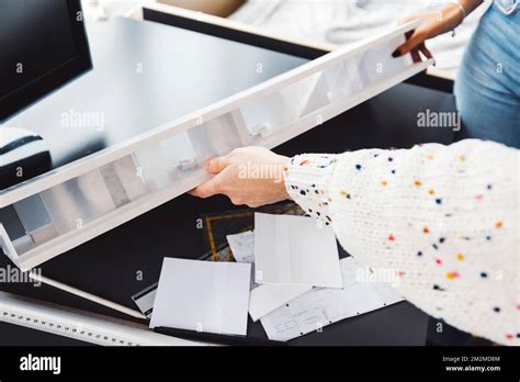 Unrecognizable Woman Hands Assembling Something Together For A Project