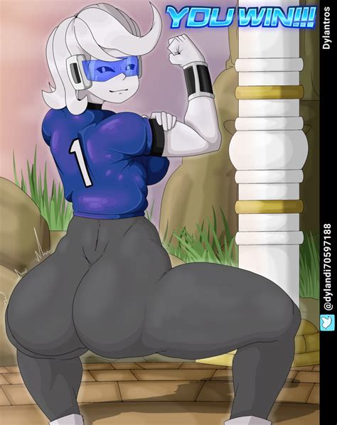 Rule 34 Alternate Version Available Ass Bandai Namco Black Legwear Blue Tinted Eyewear Blue
