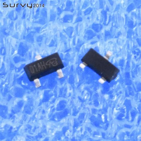 5 10 Adet DMP2123L SOT23 3 DMP2123L 7 3A 20V P CH Diyotlar IC Kaps