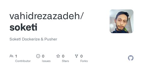 Github Vahidrezazadeh Soketi Soketi Dockerize Pusher