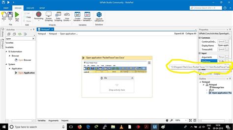 Open Application Notepad Problem Help Uipath Community Forum