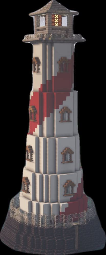 Minecraft Lighthouse Tutorial