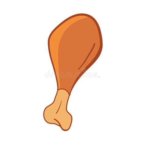 Chicken Drumstick Vector