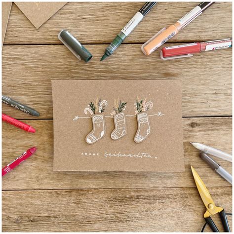 Simple Diy Christmas Card Artofit