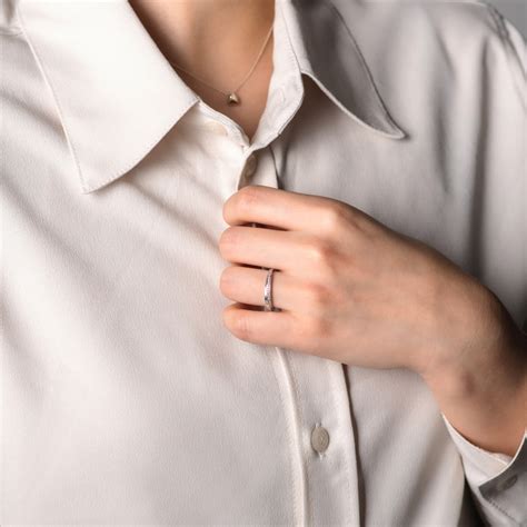 유니즌 커플링 중 소 실버 Cz 심플한 커플링 반지 브랜드 메드스튜디오