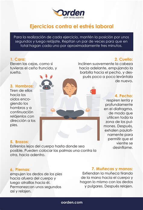 Ejercicios Para Reducir El Estrés Laboral Oorden