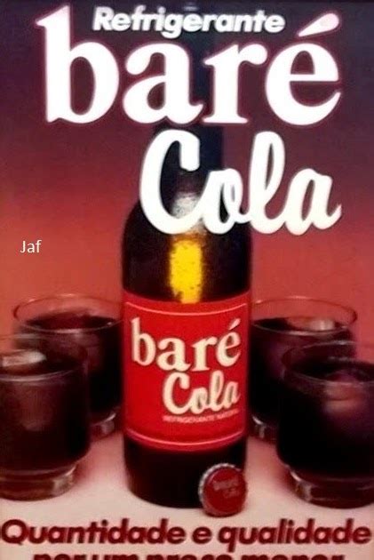 Galocha Cultural Propaganda Refrigerante Baré Cola Antarctica Brasil