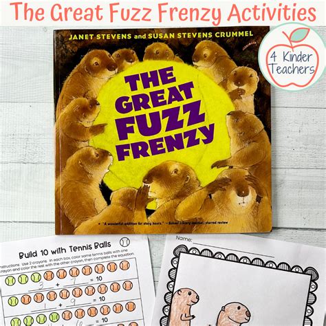 Fantastic Activities For The Great Fuzz Frenzy 4 Kinder Teachers