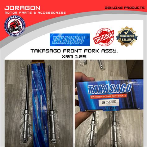TAKASAGO FRONT SHOCK ABSORBER FRONT FORK ASSEMBLY XRM125 SET