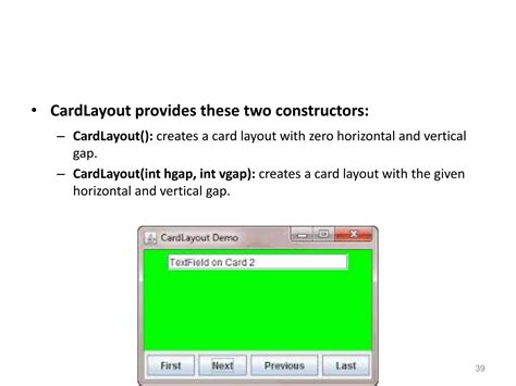 Awt Controls Ppt Ppt