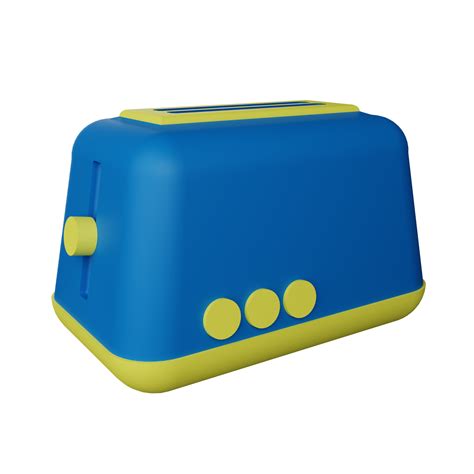 3d Toast Machine 22149497 Png