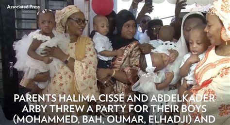 Worlds Only Nonuplets Celebrate Second Birthday