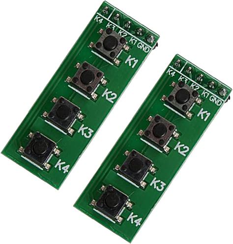 Vanki 4 Button Key Module Switch Keyboard For Arduino Uno Mega2560 Breadboard 2pcs