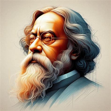 Rabindranaths Birthday Premium Ai Generated Image