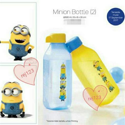 Tupperware Minion Bottle 500ml 2 Shopee Malaysia