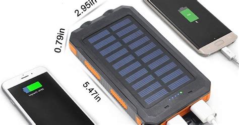 Solar Chargers 30 000 MAh With Dual USB