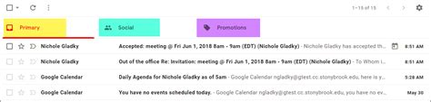 Enabling And Disabling Google Tabbed Inbox Division Of Information Technology