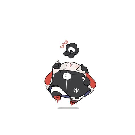 Safebooru 1girl 3 Akichi 360 Arm Up Asymmetrical Sleeves Black