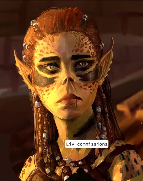 I Love My Wife Laezel So I Drew Her Rbaldursgate3