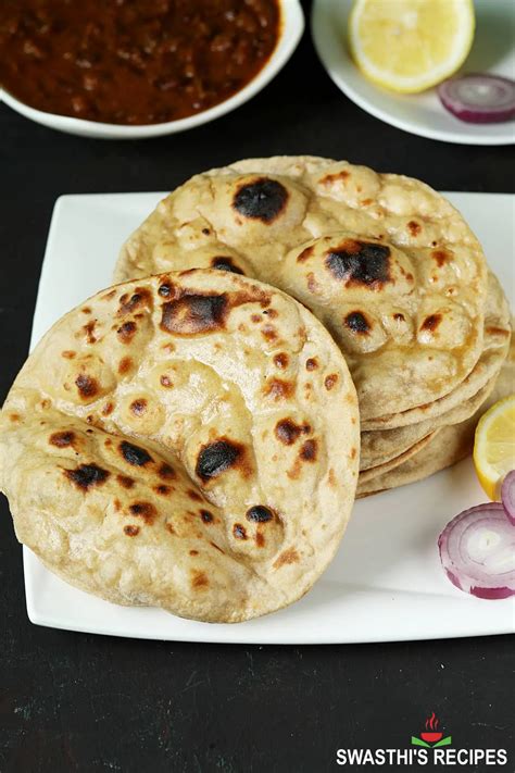 Tandoori Roti Butter Roti Swasthis Recipes