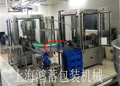 白酒 酱油醋 酵素饮料 果酒 口服液 洗瓶灌装铝盖轧盖贴标设备 灌装生产线 上海鸿蓄包装机械生产厂家 上海鸿蓄包装机械有限公司