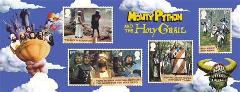 Tis But A Stamp Royal Mail Set Celebrates Monty Python Favourite