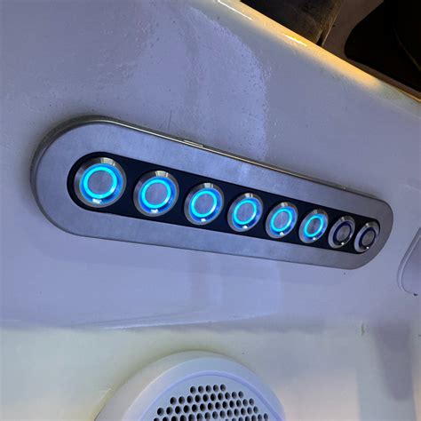 Switch Panel Push Buttons Tidal Hook