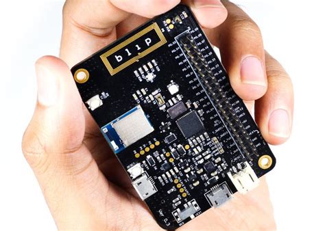 Blip Nordic NRF52840 Development Board Offers Sensors NFC Bluetooth Debugger And More Geeky