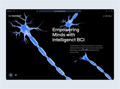 Neurolyze Bci Brain Computer Interface Hero Exploration Ui By Strangelabs On Dribbble
