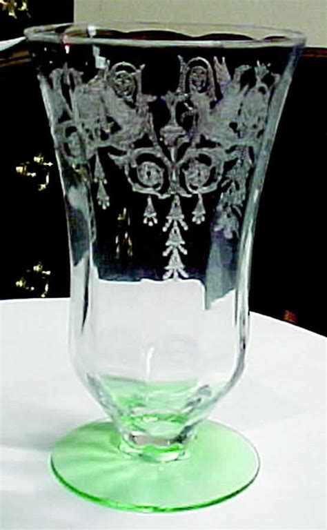 Harding Green Green Stem Stem 22 Iced Tea By Central Glass Works
