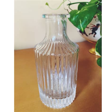 Cut Glass Flower Vase Furniture And Home Living Home Decor Vases