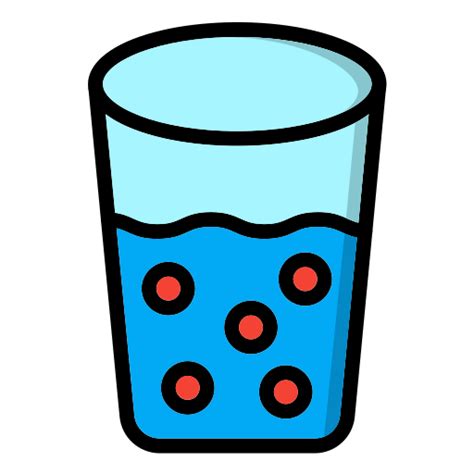 Shot Glass Generic Color Lineal Color Icon Shot Glass Generic Color Lineal Color Icon