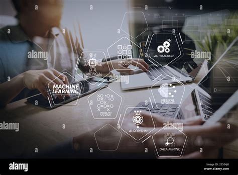 Machine Learning Technology Diagram With Artificial Intelligence Ai