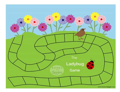Ladybug Learning Game For Sight Words And More Free Printable