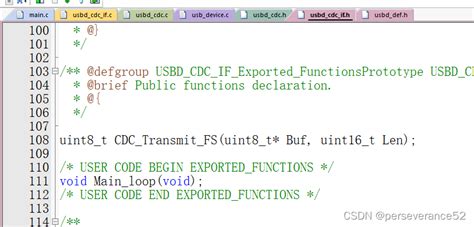 Stm32cubemx实现usb虚拟串口环回测试功能stm32cube Usb Csdn博客