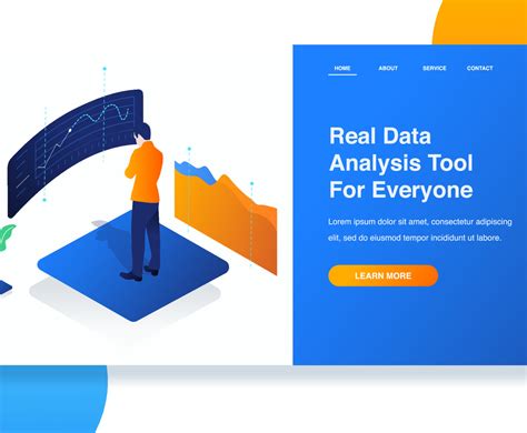Man Analyzing Data While Standing Vector Art Graphics Freevector