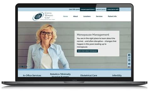 Obgyn Website Design By Practis Capital Womens Care