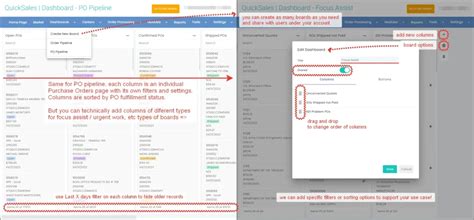 New Dashboards Section Order Pipeline To Visualize Fulfillment Process