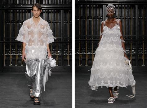 Rory Mullen Designs Skeleton Wedding Chapel For Simone Rocha Show