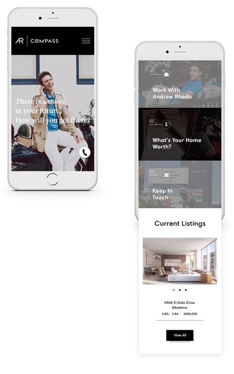 Compass Web Design On Behance