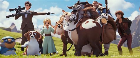 Realistic Characters | Stable Diffusion Online