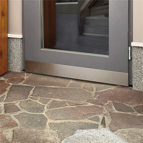 Custom Front Door Bottom Plate Stainless Steel