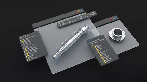 Projeto De Engenharia Software De Modelo De Texto Cad 3d Computador De Fábrica Dimensional