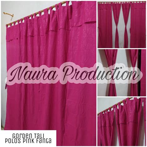Jual COD Gorden Pintu Hordeng Pintu Polos Bisa Juga Jendela Polos