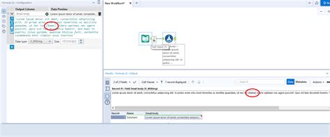 Solved Formula Does Not Pull In Data In Output Alteryx Community