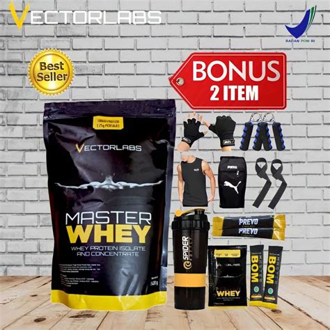 Jual Vectorlabs Master Whey 3 Lbs Susu Whey Protein Isolate Concentrate