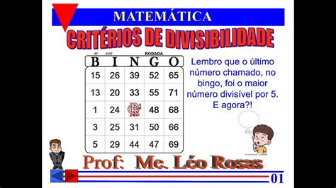 Atividades Critérios De Divisibilidade Librain