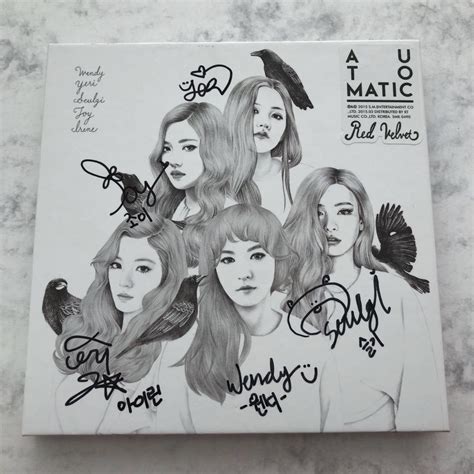 Red Velvet Ice Cream Cake Album Hobbies And Toys Memorabilia