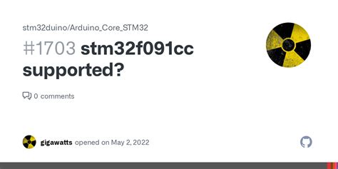 Stm F Cc Supported Issue Stm Duino Arduino Core STM GitHub